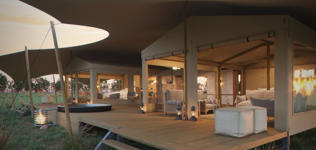 Luxury Glampers - The Freeform® Eco Stretch House is availalble from ...