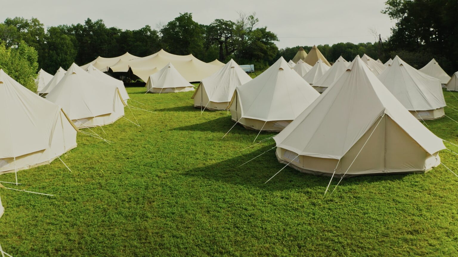 Rent or buy canvas tents for glamping - Nordic Stretch Tents