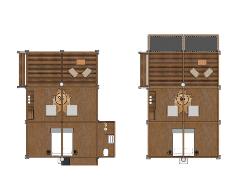 Luxury Glampers - The Freeform® Eco Stretch House is availalble from ...